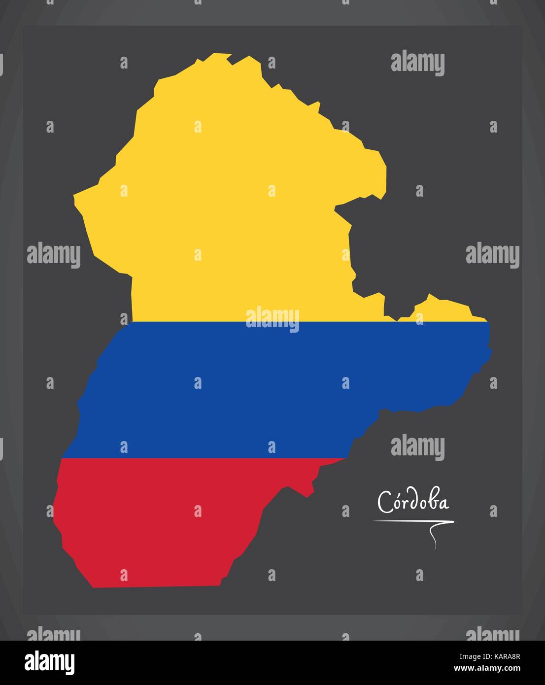 Cordoba flag Stock Vector Images - Alamy