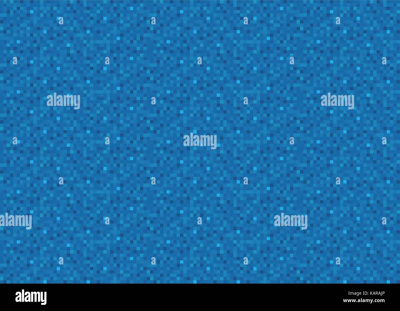 Blue Pixel Background Stock Vector Image & Art - Alamy
