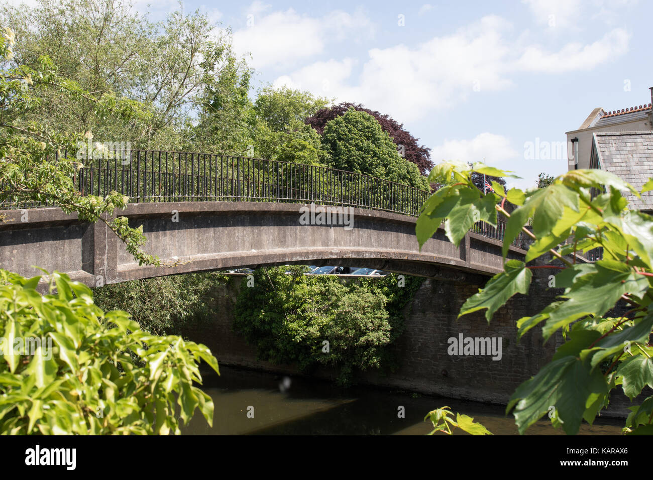 Bridge in Wiltshire Stock Photo - Alamy