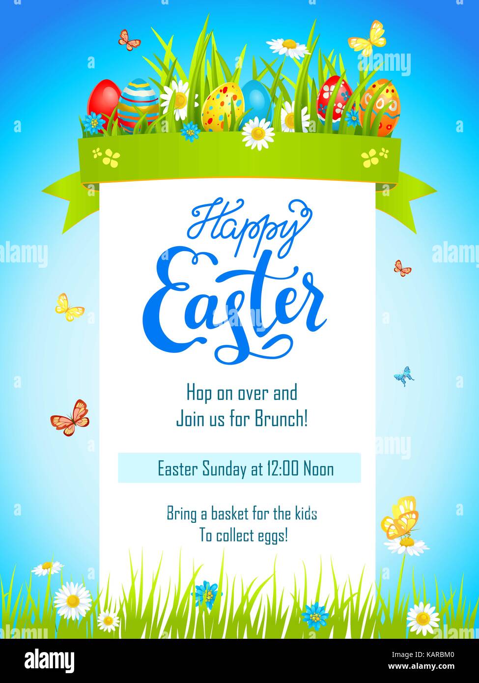 Easter template hi-res stock photography and images - Alamy