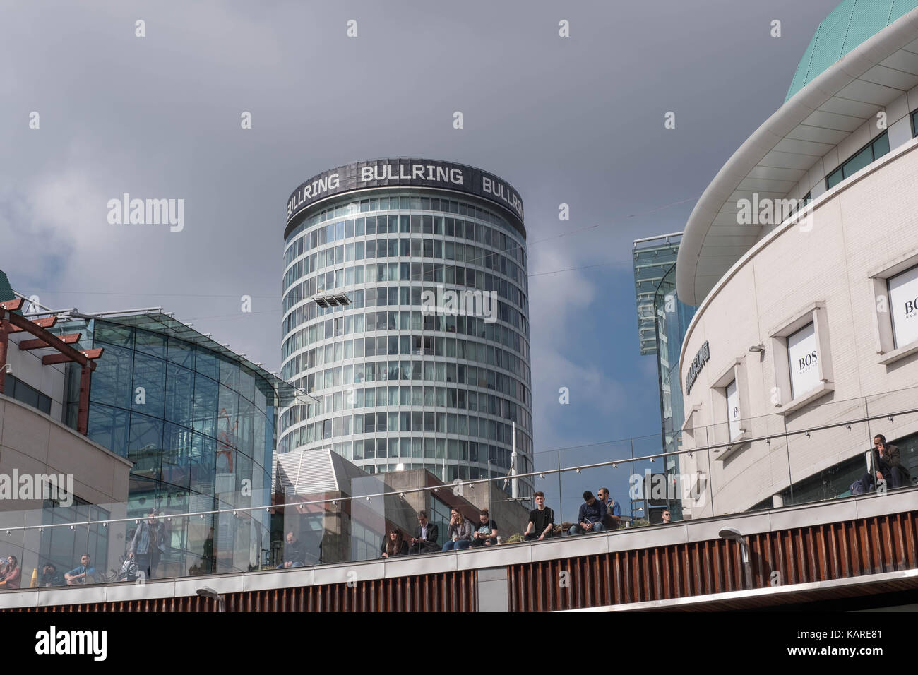 The Bullring, Birmingham city centre skyline Stock Photo - Alamy