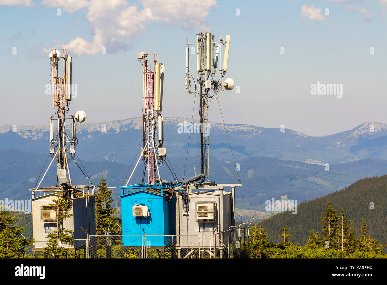 Rural cell towers hi-res stock photography and images - Alamy