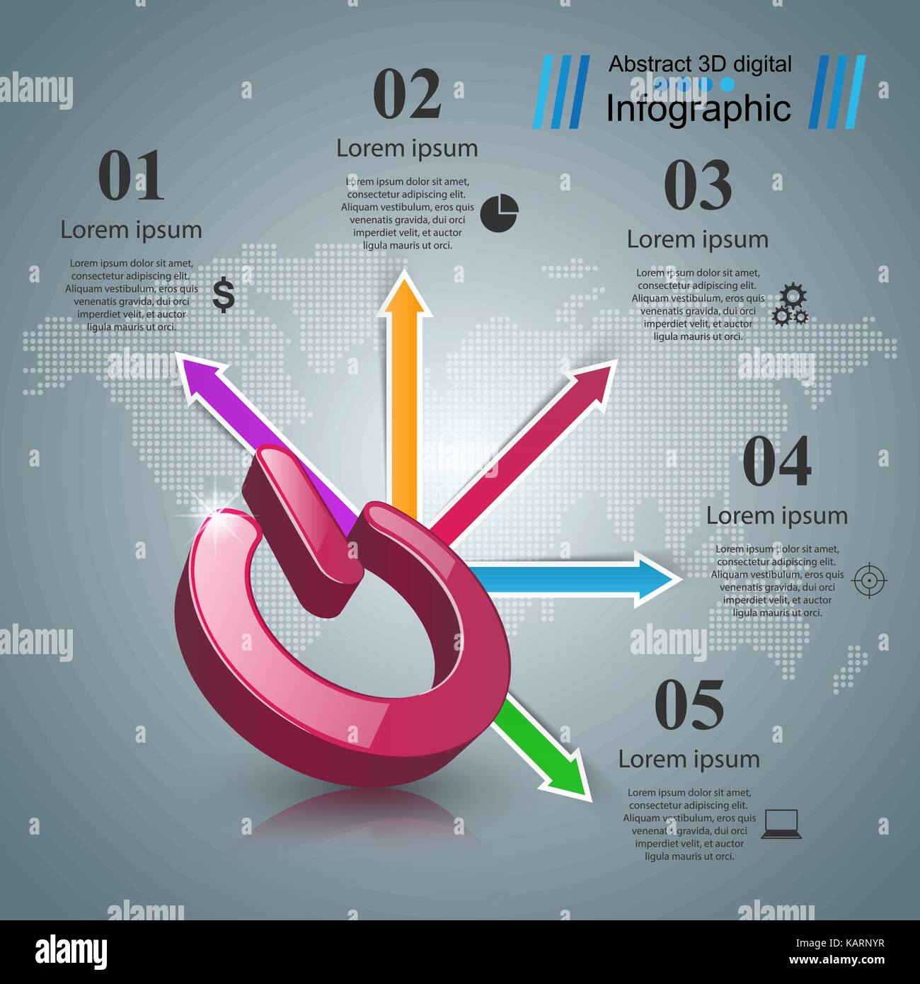 Switch icon. Abstract business infographic Stock Vector Image & Art - Alamy