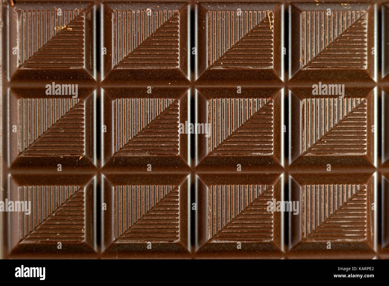 Top View of Dark Chocolate Bar, Closed up, Background, Texture Stock ...