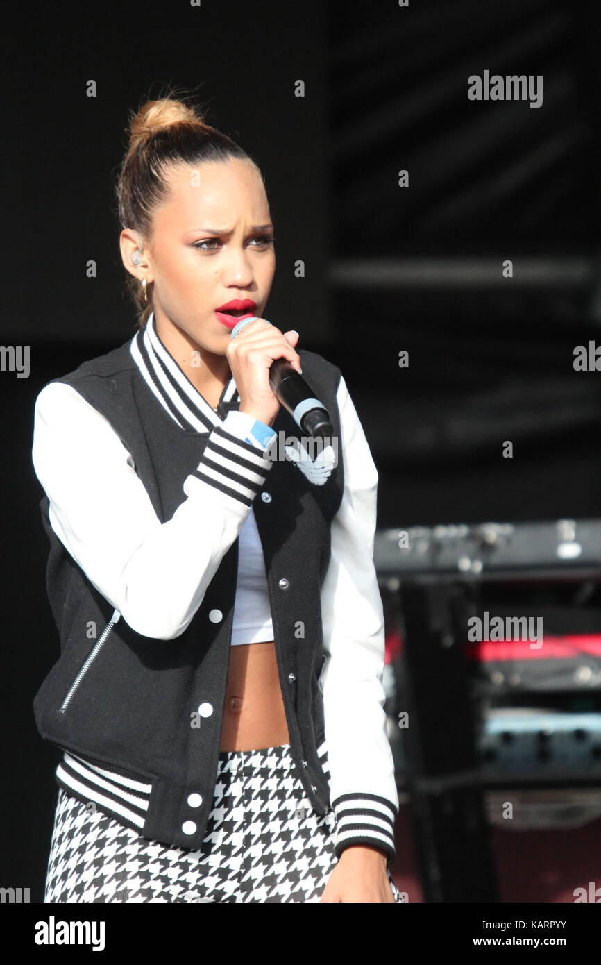 Cover Drive performing Eirias Stadium Colwyn bay Wales Stock Photo - Alamy