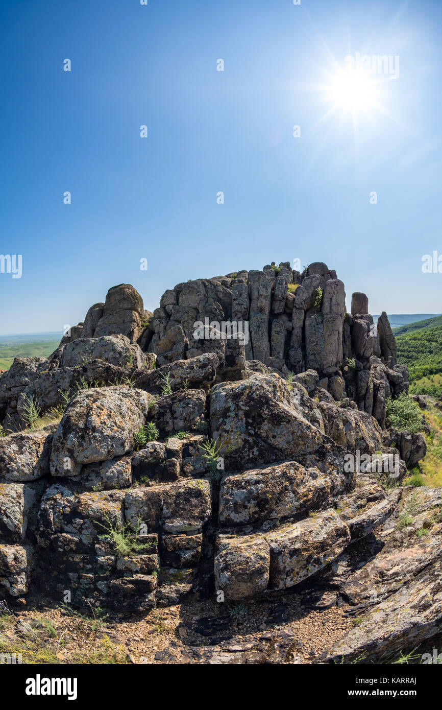 Macin mountains of Dobrogea, Romania Stock Photo - Alamy