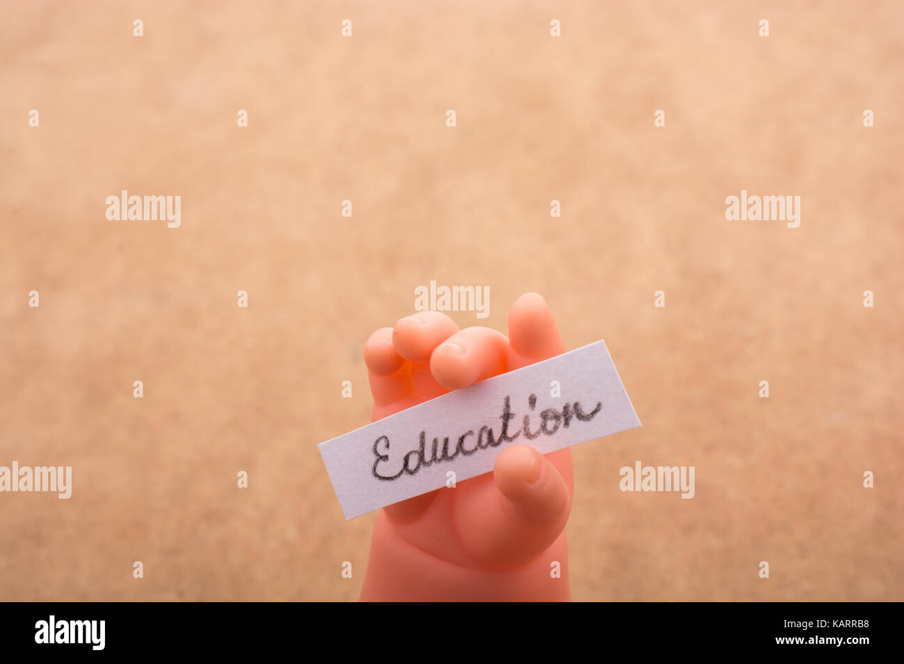 Back to school theme with education title Stock Photo - Alamy