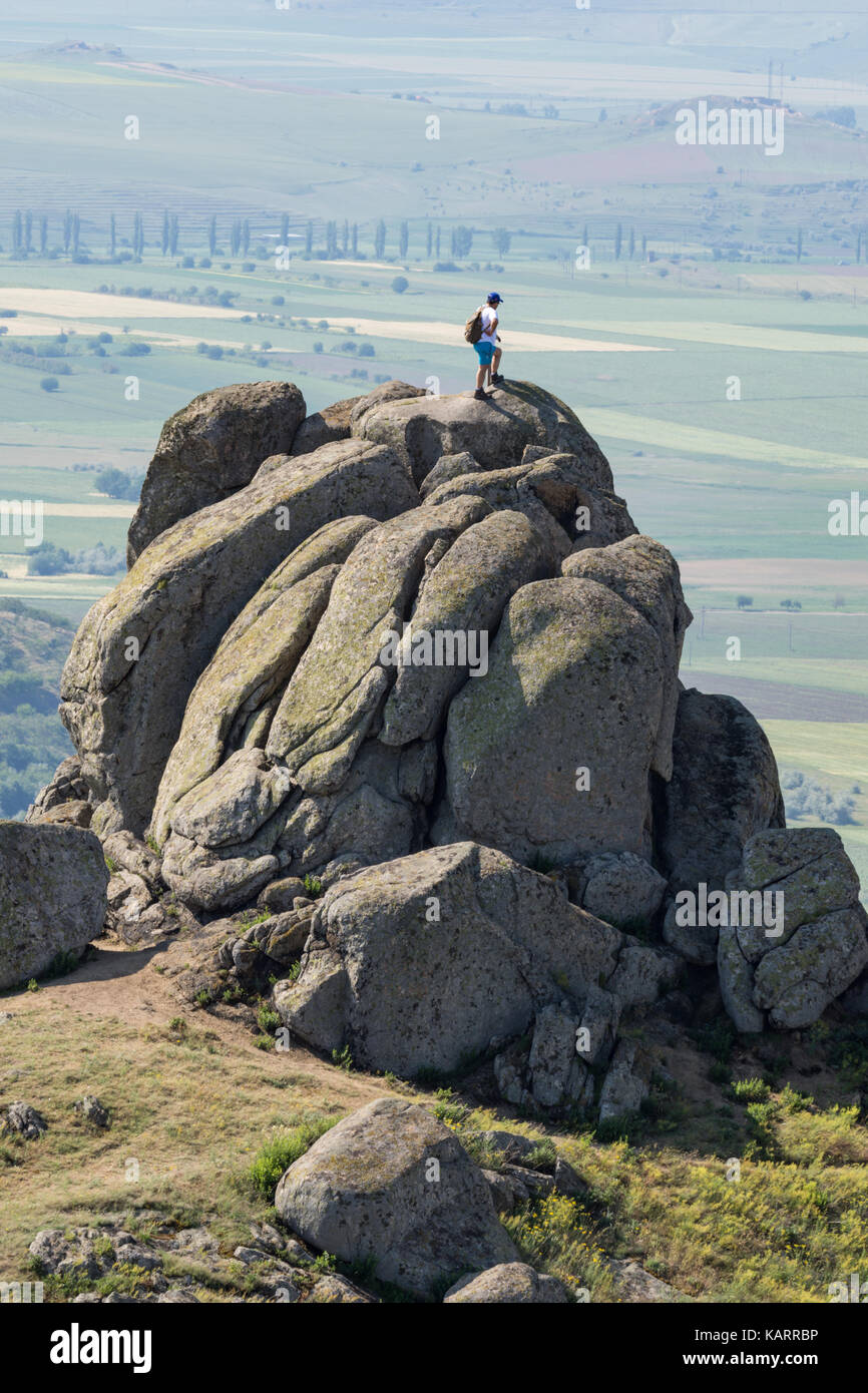 Macin mountains of Dobrogea, Romania Stock Photo - Alamy