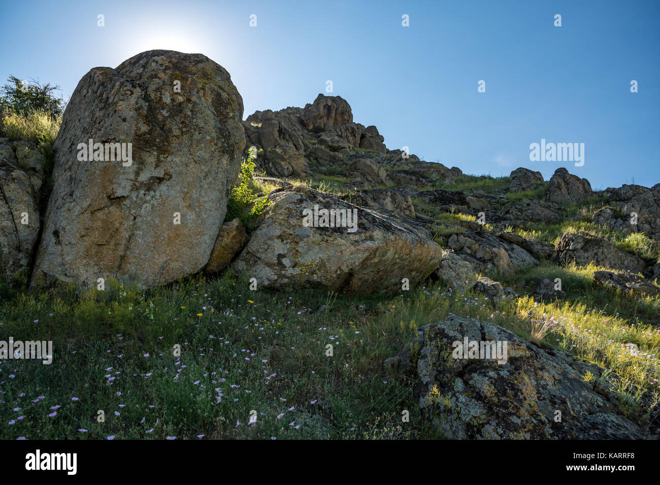 Macin mountains of Dobrogea, Romania Stock Photo - Alamy