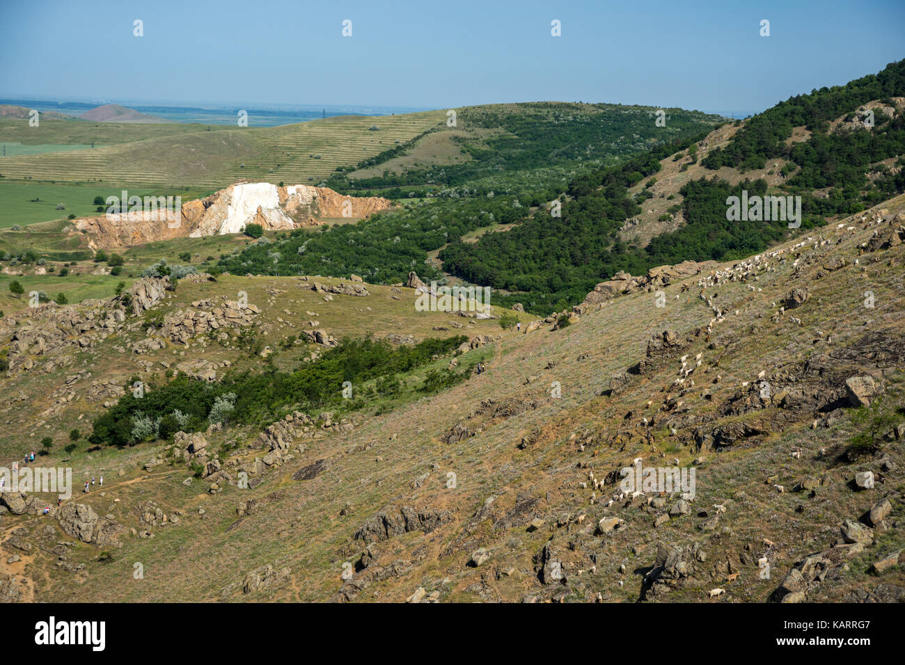 Macin mountains of Dobrogea, Romania Stock Photo - Alamy
