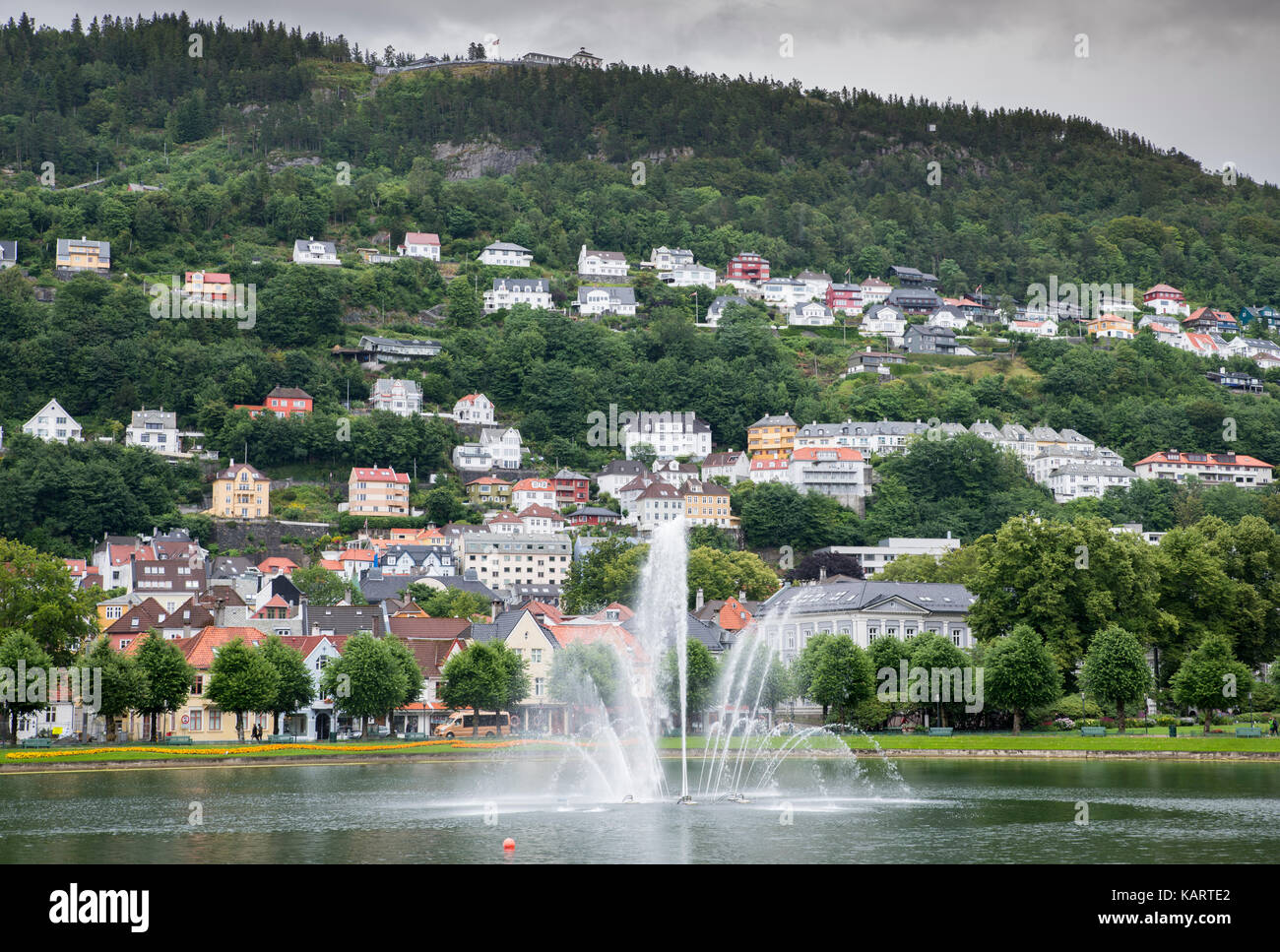 Water fountain bergen norway hi-res stock photography and images - Alamy