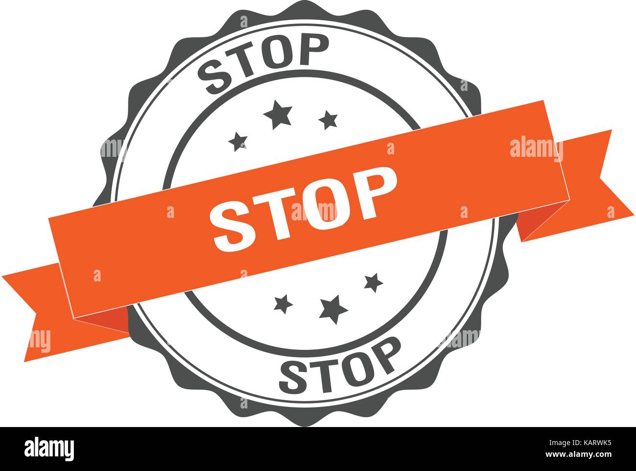 Stop stamp illustration Stock Vector Image & Art - Alamy