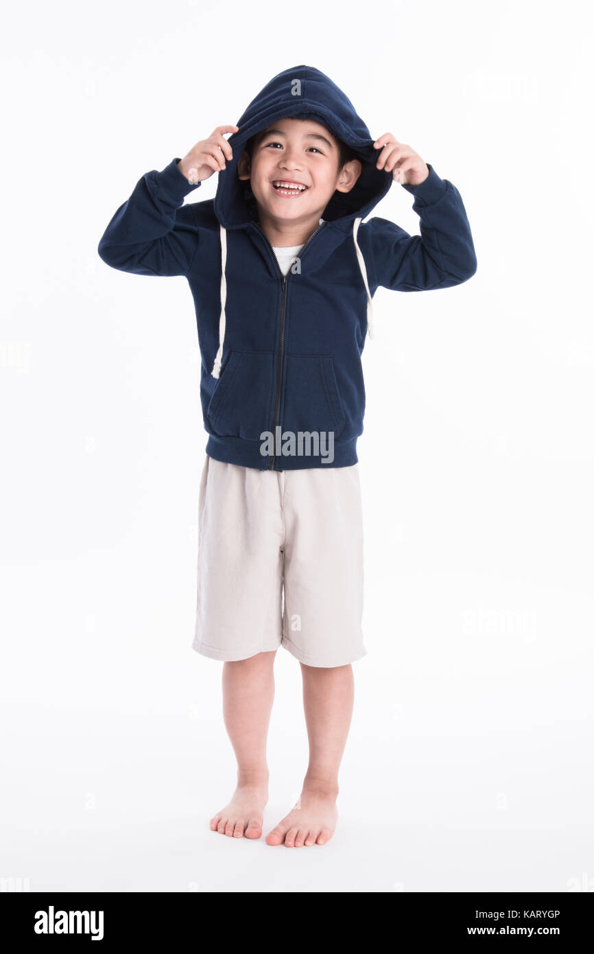 Studio portrait of East Asian male child Stock Photo - Alamy