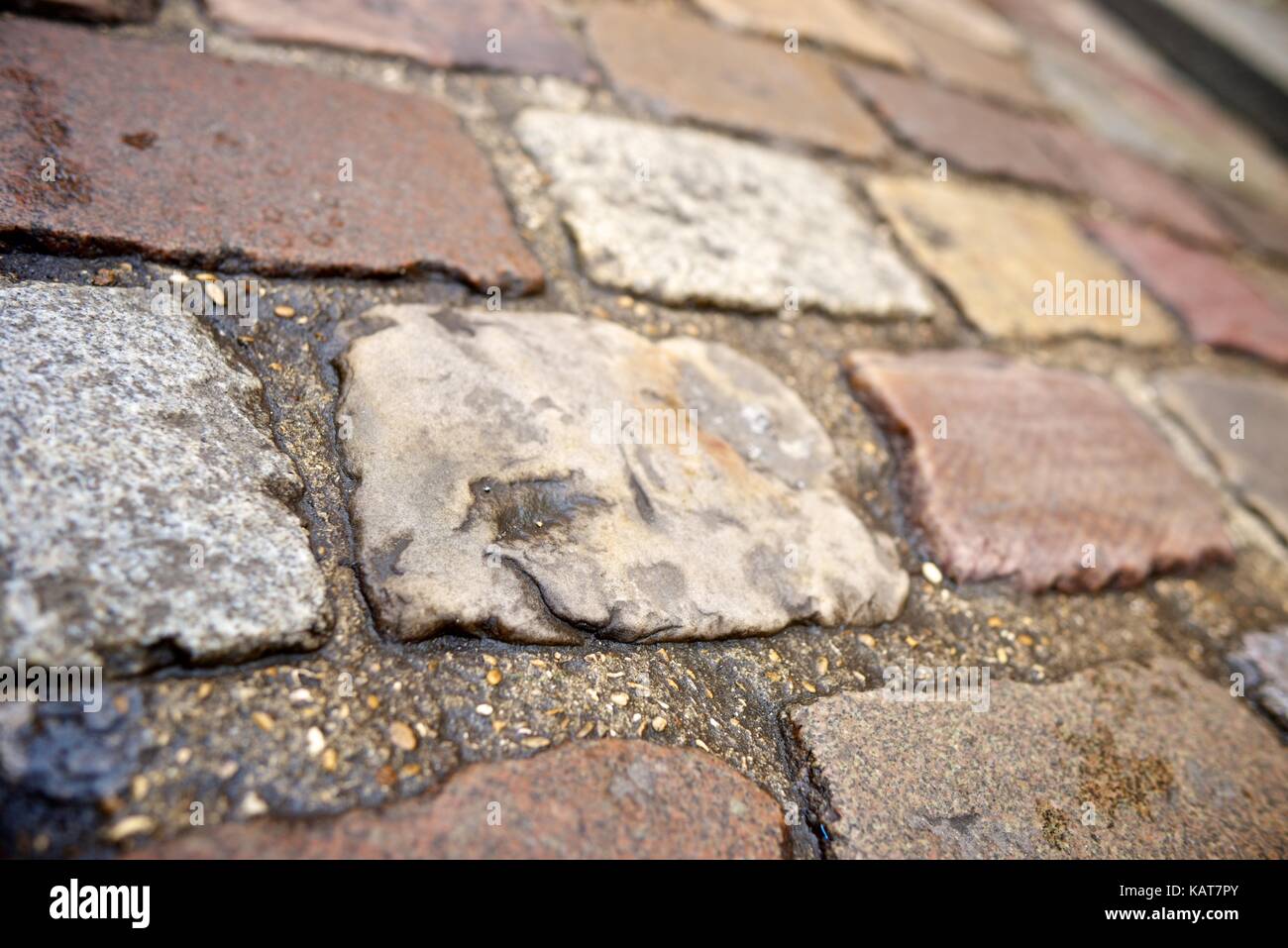 Stone floor background in Paris, France Stock Photo - Alamy