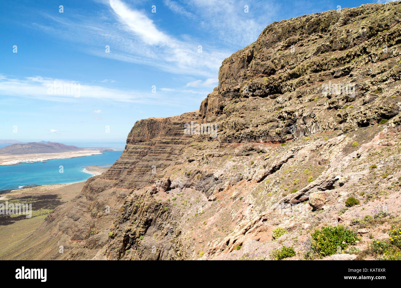 Risco de famara isla graciosa hi-res stock photography and images - Alamy