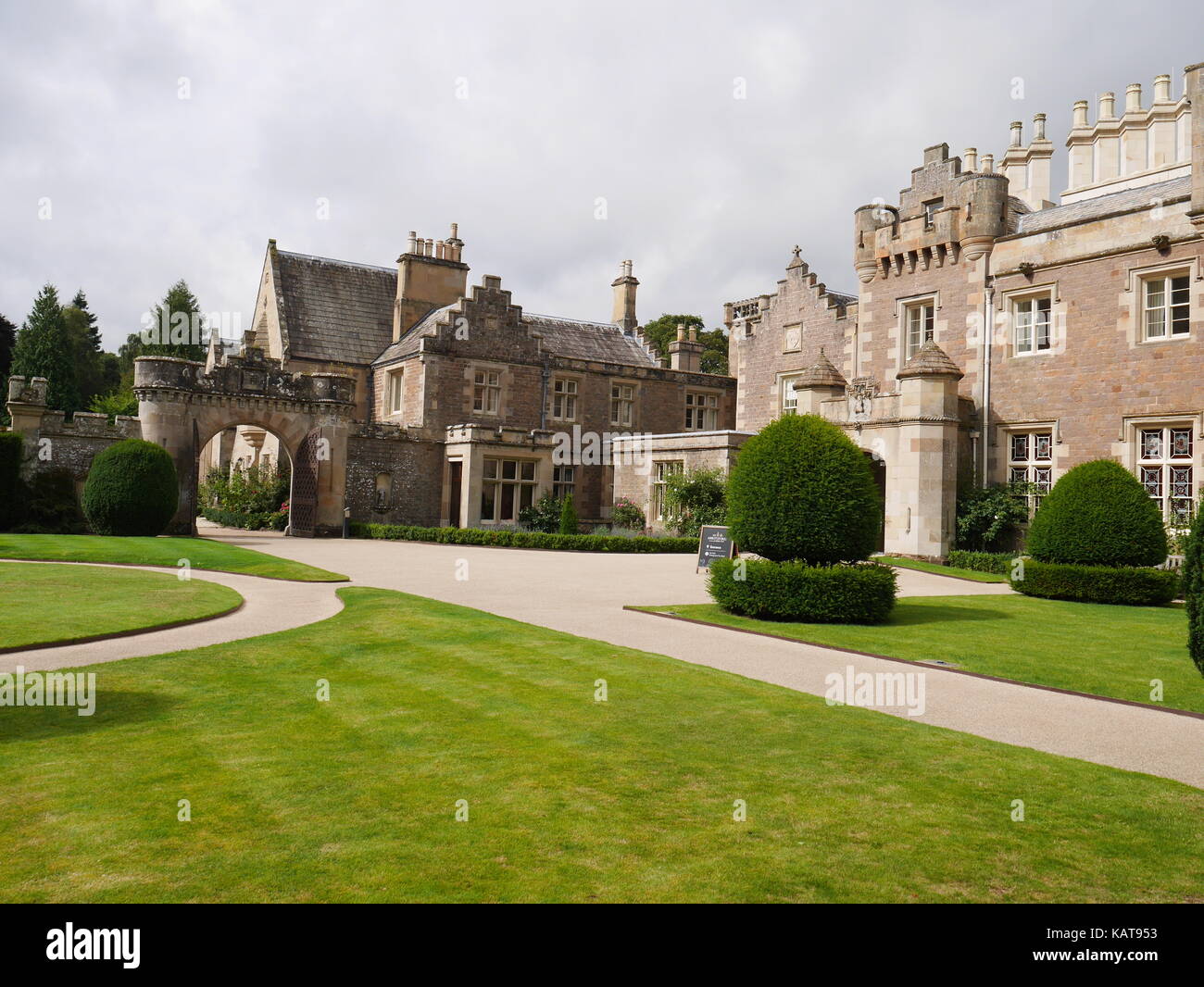 Abbotsford House - The Home of Sir Walter Scott, Scottish borders Stock ...