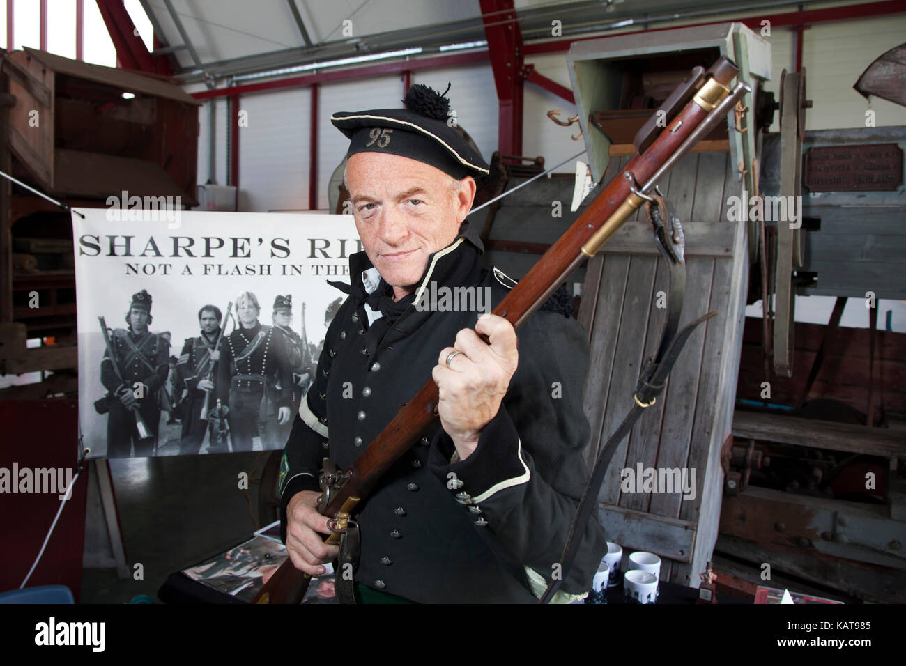 Jason Salkey, star of 90s historical drama series, Sharpe, pays his own ...