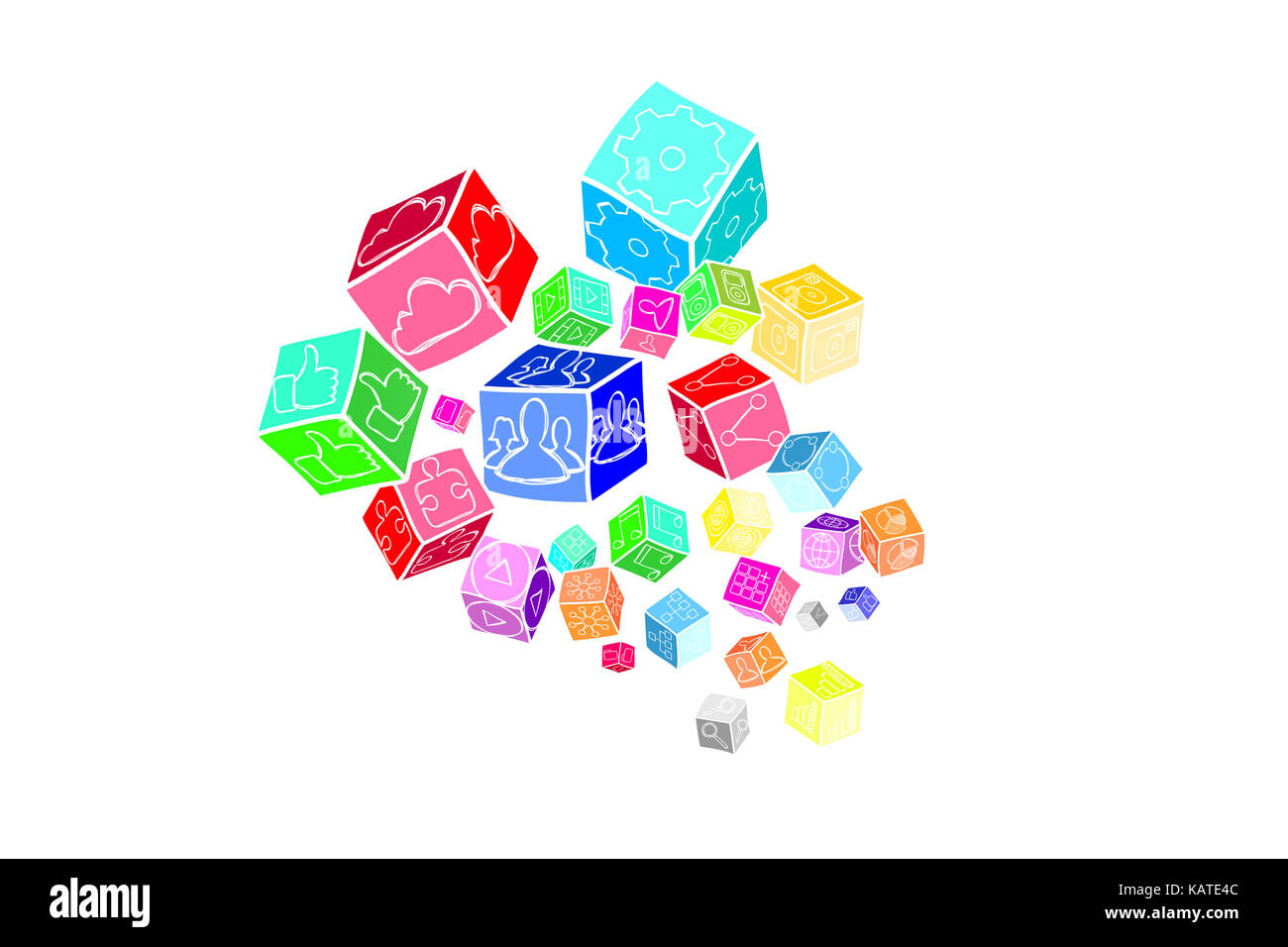 Data cube hi-res stock photography and images - Alamy