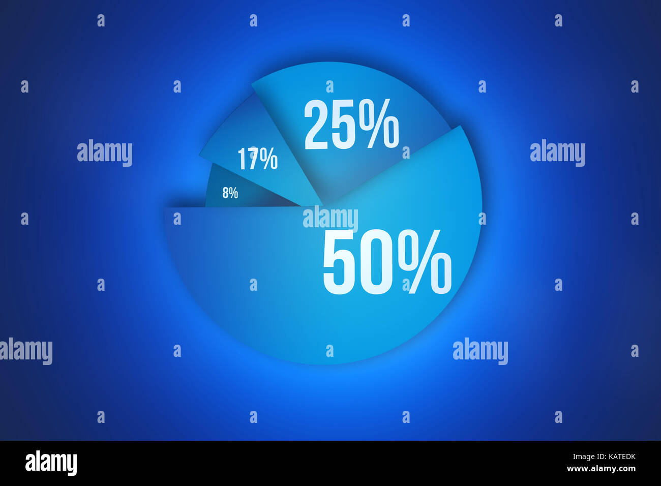 View of a Statistic graph isolated on a background - Business concept ...