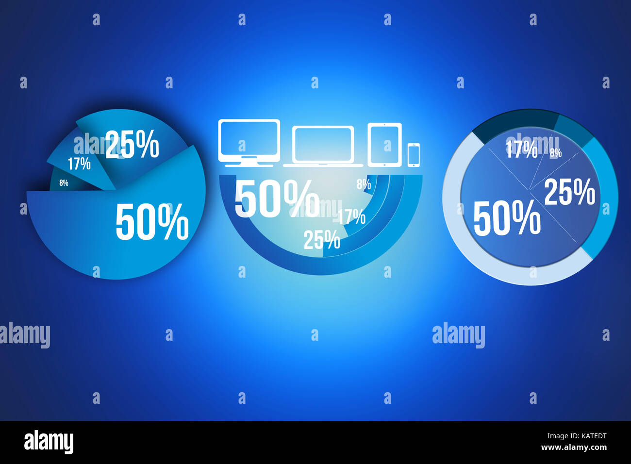 View of a Statistic graph isolated on a background - Business concept ...