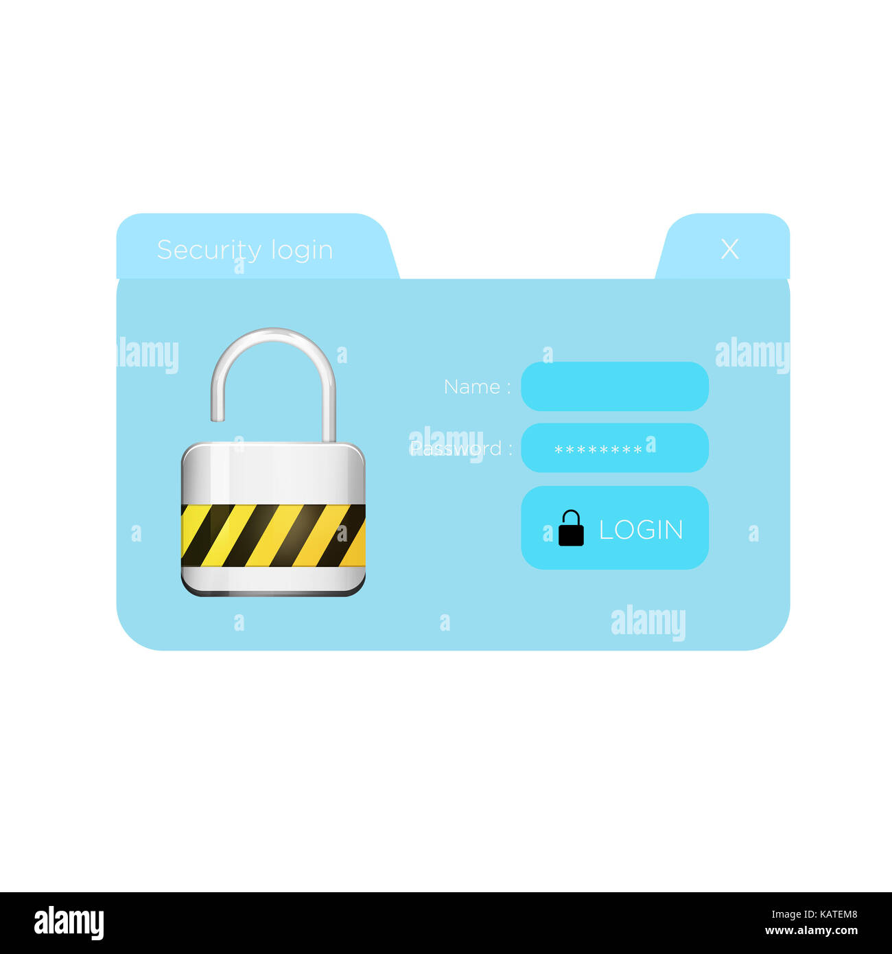 Futuristic window design on Cut Out Stock Images & Pictures - Alamy