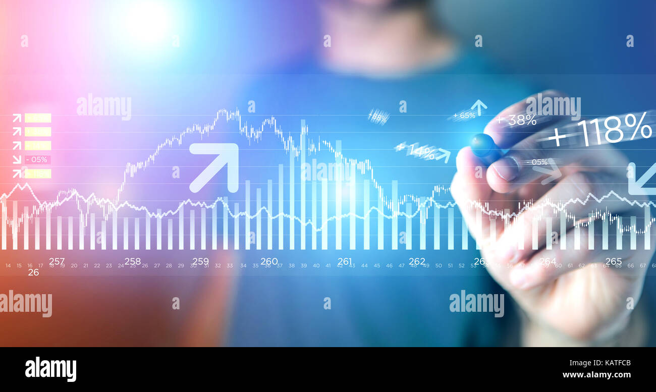 Futuristic trading hi-res stock photography and images - Alamy