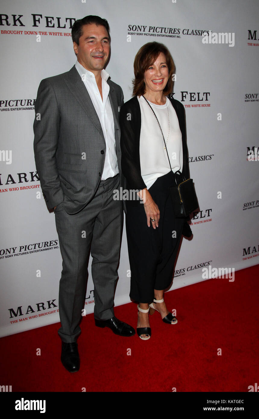 Beverly Hills, CA, USA. 26th Sep, 2017. Anne Archer and son Tommy Davis ...