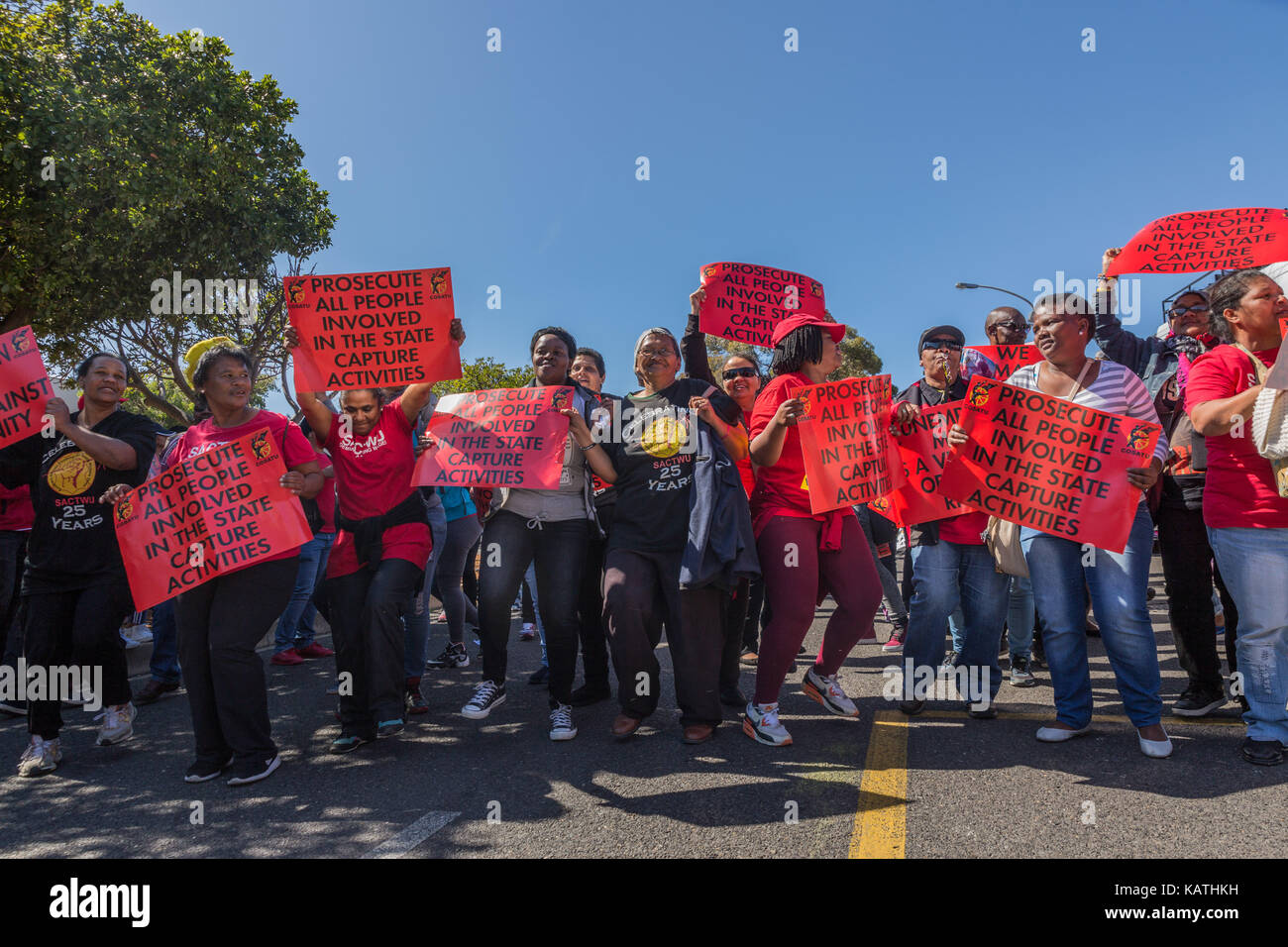 Cosatu strike south africa hi-res stock photography and images - Alamy