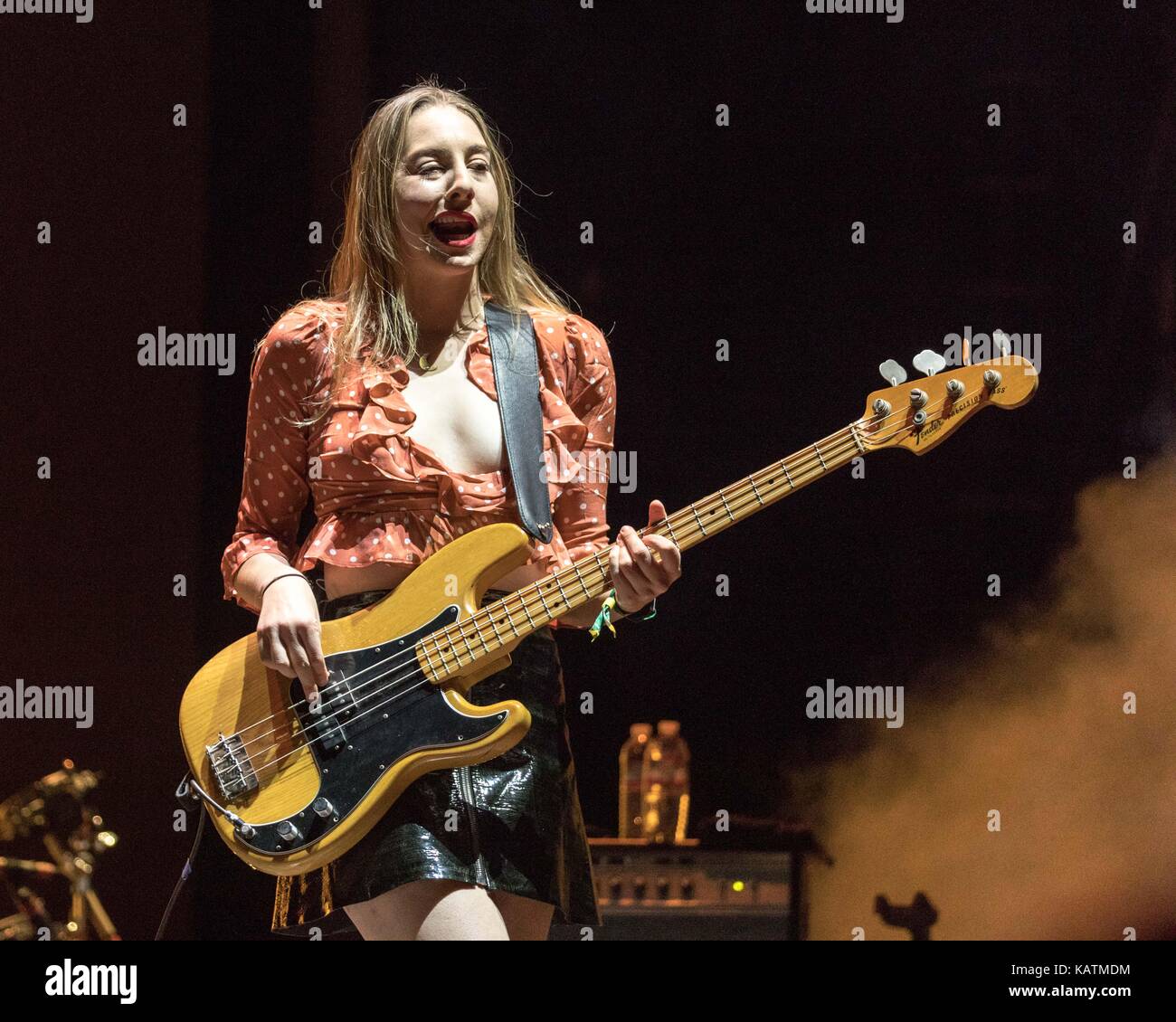 Las Vegas, Nevada, USA. 24th Sep, 2017. ESTE HAIM of Haim during Life ...
