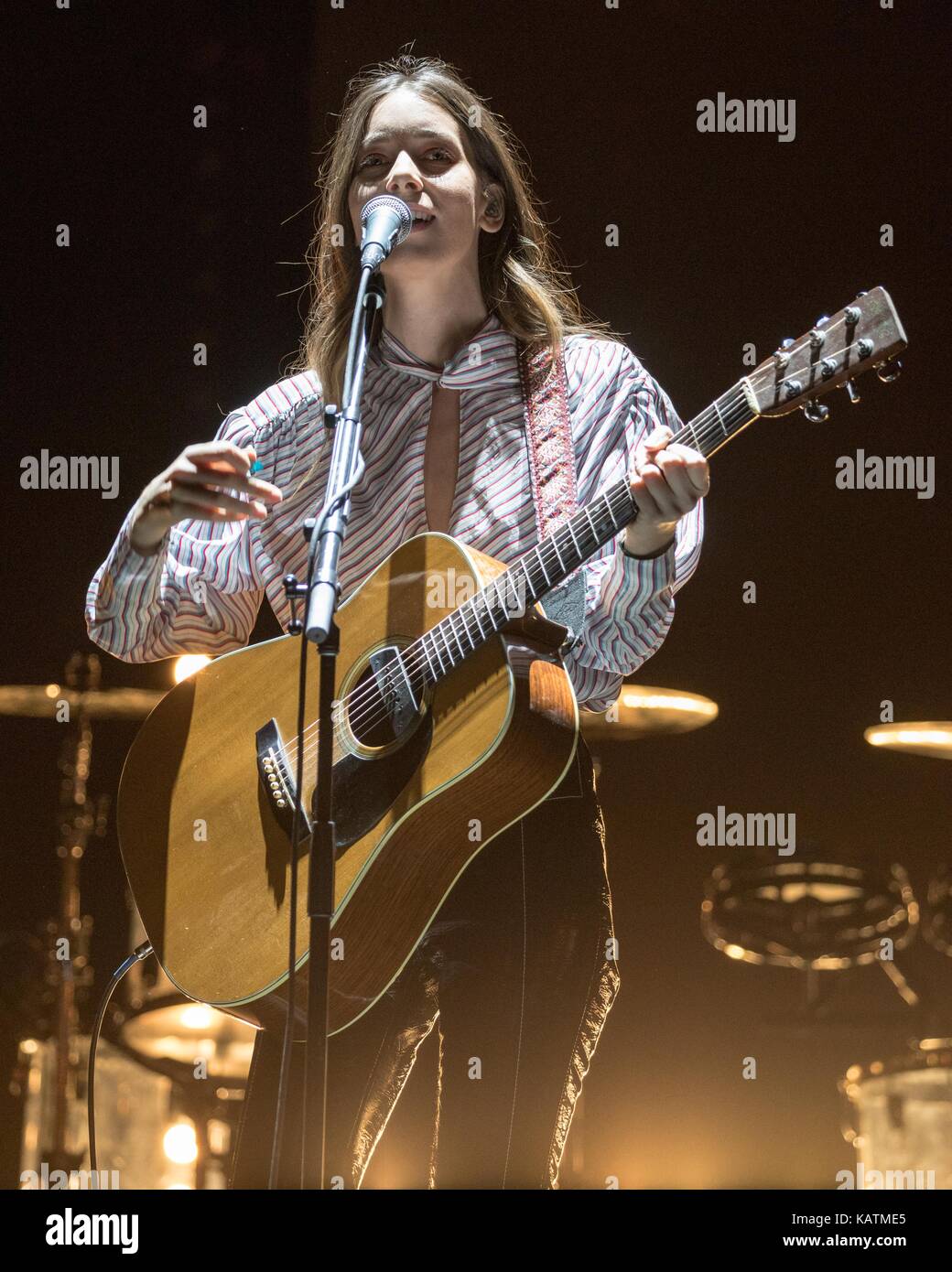Las Vegas, Nevada, USA. 24th Sep, 2017. DANIELLE HAIM of Haim during ...