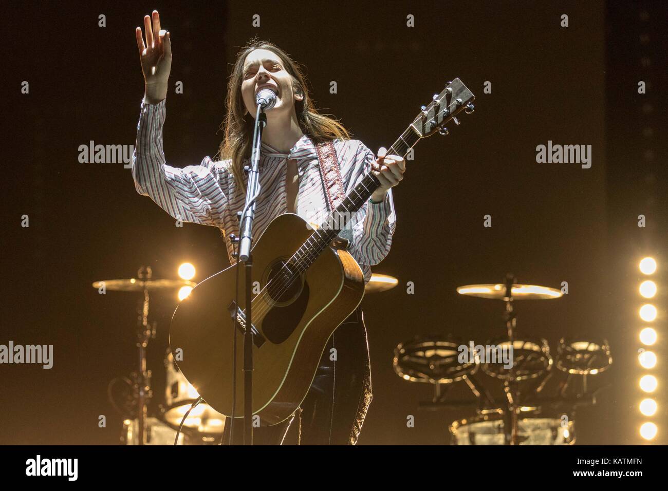 Las Vegas, Nevada, USA. 24th Sep, 2017. DANIELLE HAIM of Haim during ...