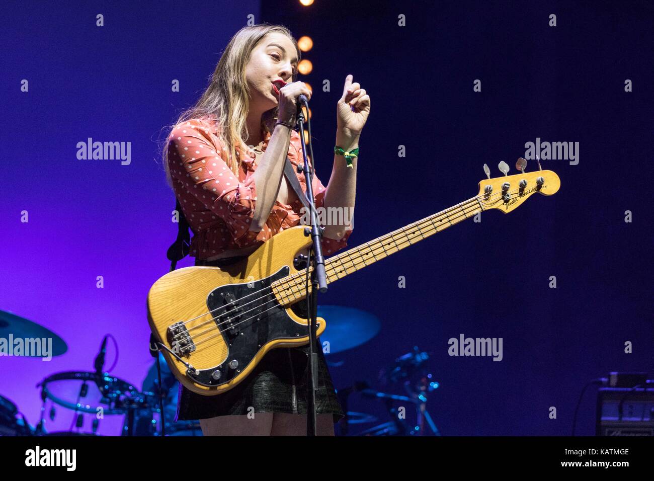 Las Vegas, Nevada, USA. 24th Sep, 2017. ESTE HAIM of Haim during Life ...