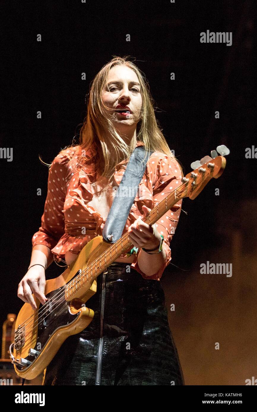 Las Vegas, Nevada, USA. 24th Sep, 2017. ESTE HAIM of Haim during Life ...