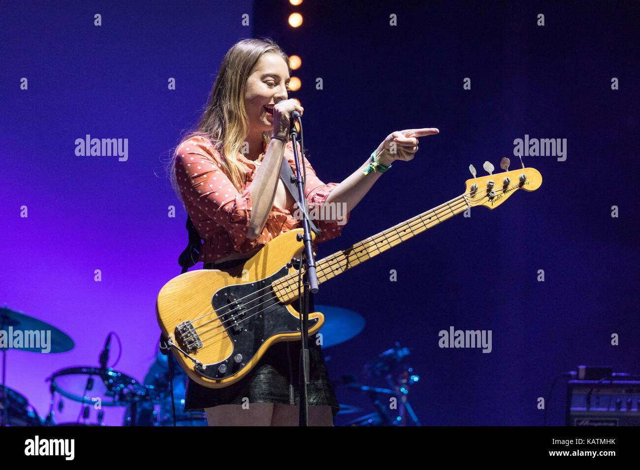 Las Vegas, Nevada, USA. 24th Sep, 2017. ESTE HAIM of Haim during Life ...