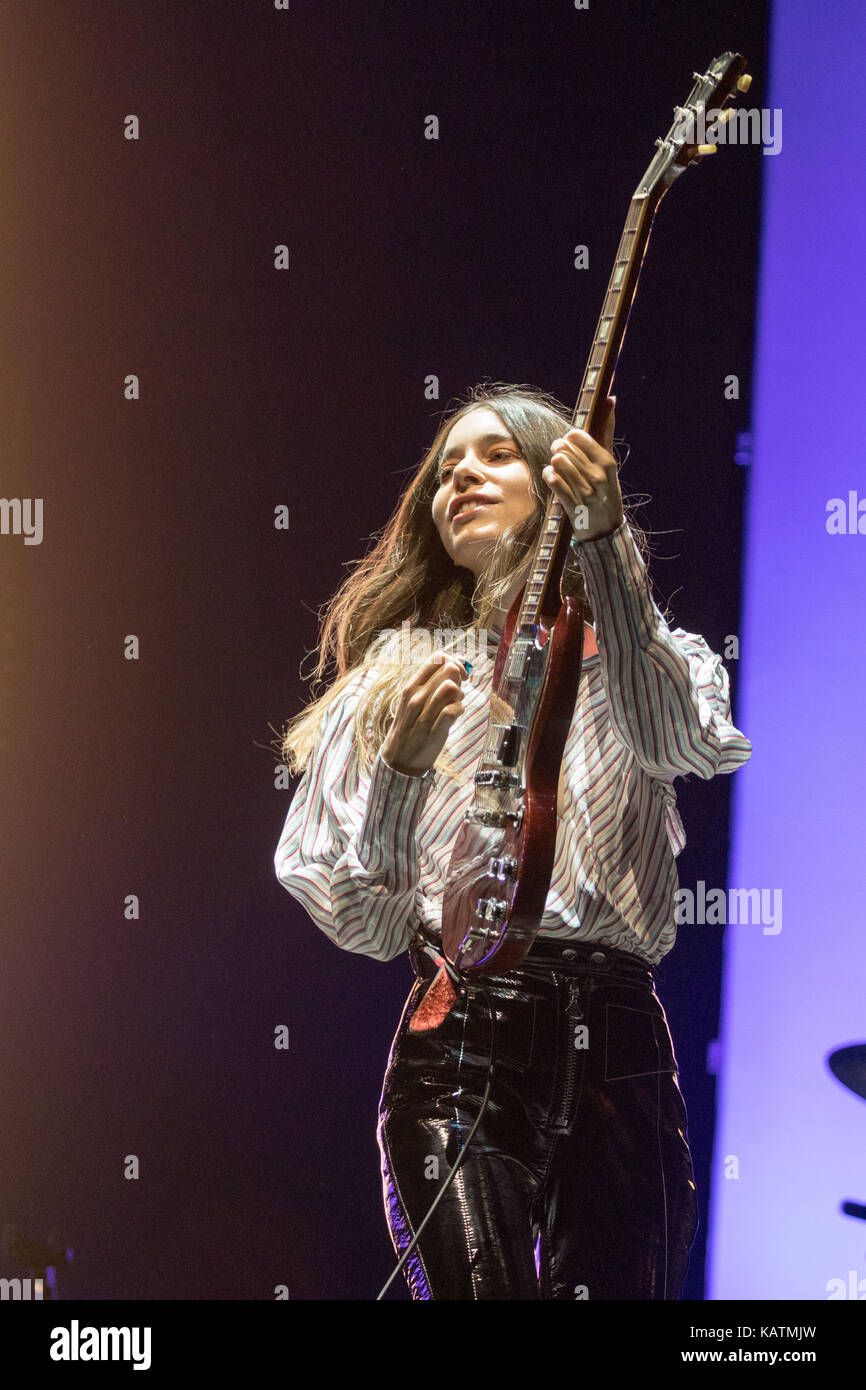 Las Vegas, Nevada, USA. 24th Sep, 2017. DANIELLE HAIM of Haim during ...