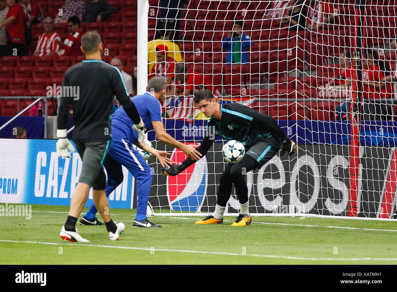 Thibaut courtois sports hi-res stock photography and images - Alamy