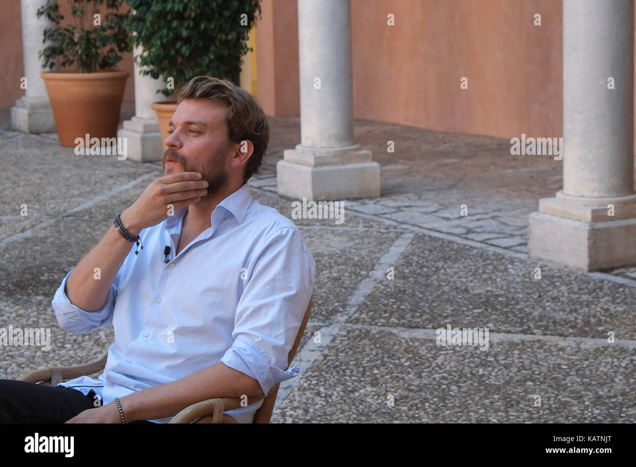 Danish actor Johan Philip 'Pilou' Asbæk, the protagonist among others ...