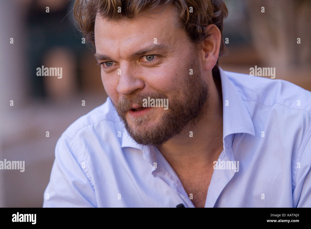Danish actor Johan Philip 'Pilou' Asbæk, the protagonist among others ...