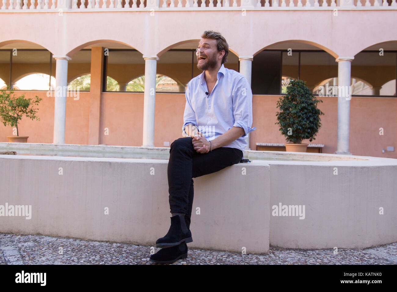 Danish actor Johan Philip 'Pilou' Asbæk, the protagonist among others ...