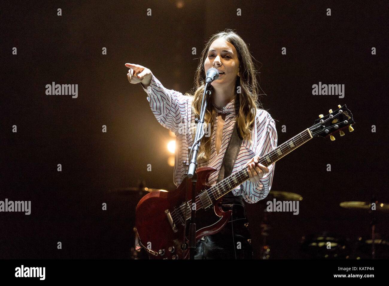 Las Vegas, Nevada, USA. 24th Sep, 2017. DANIELL HAIM of Haim during ...