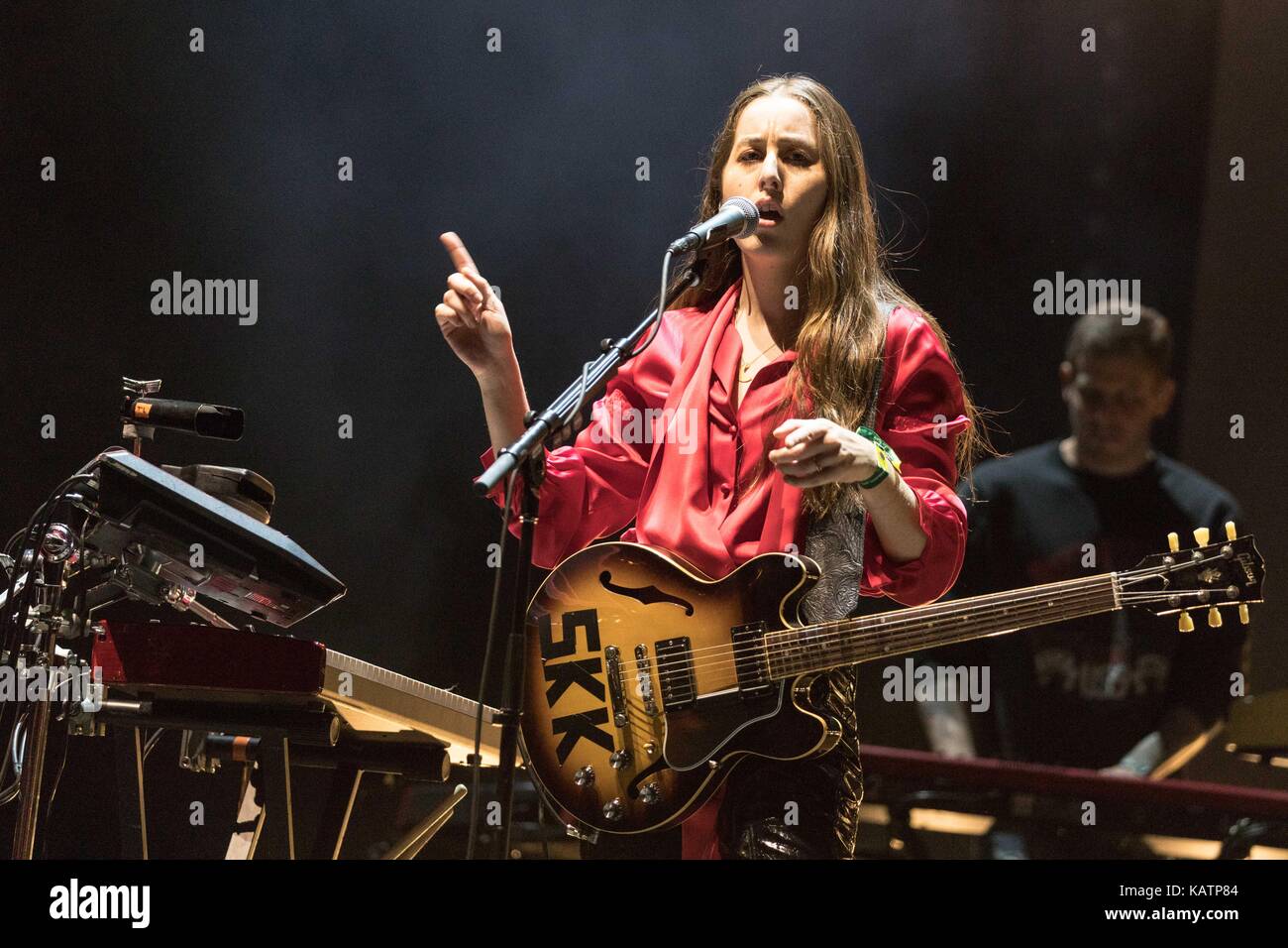 Las Vegas, Nevada, USA. 24th Sep, 2017. ALANA HAIM of Haim during Life ...