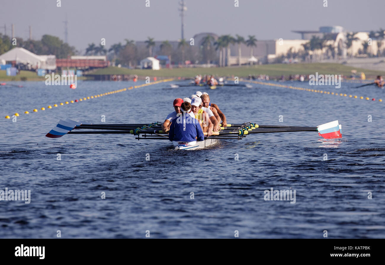 Sarasota-Bradenton, Florida, USA. 27th Sep, 2017. Team Russia, 8 man ...