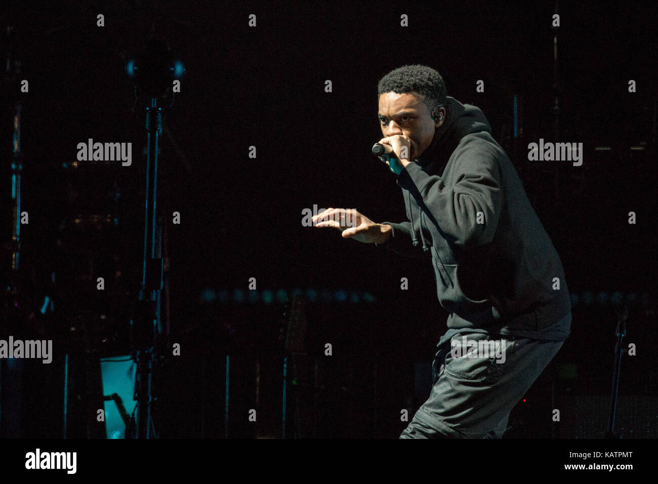Las Vegas, Nevada, USA. 24th Sep, 2017. Rapper VINCE STAPLES performs ...