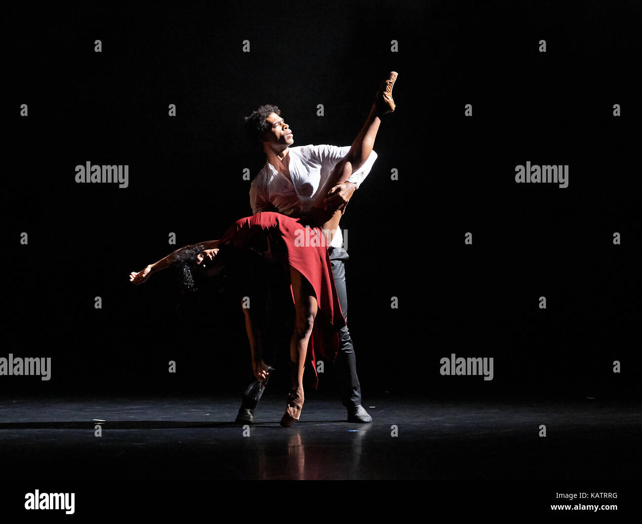 London, UK. 26th Sep, 2017. Acosta Danza, the new dance company founded ...
