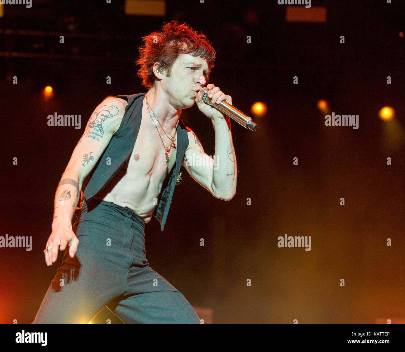 Las Vegas, Nevada, USA. 23rd Sep, 2017. MATT SHULTZ of Cage The ...