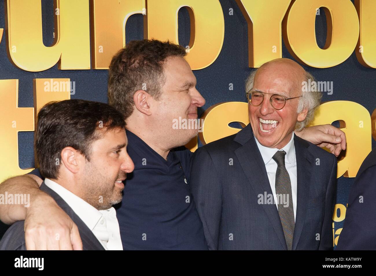 New York, NY, USA. 27th Sep, 2017. Jeff Schaffer, Jeff Garlin, Larry ...