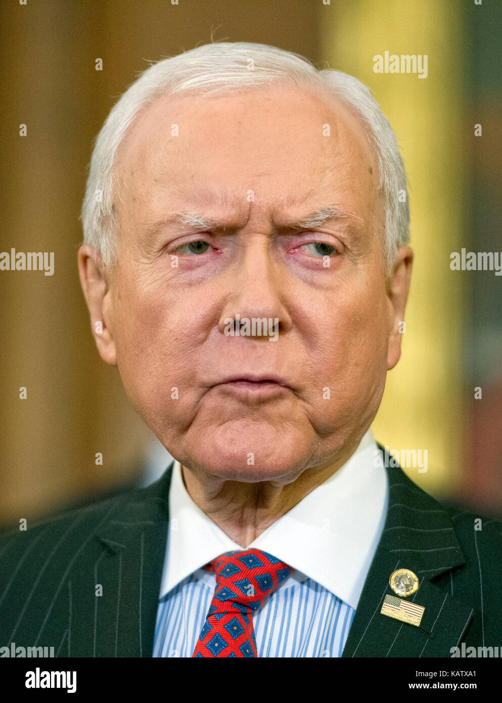 United States Senator Orrin Hatch (Republican of Utah), Chairman, US ...