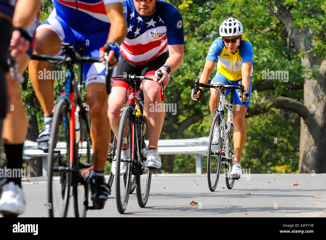 Toronto high park cyclist hi-res stock photography and images - Alamy