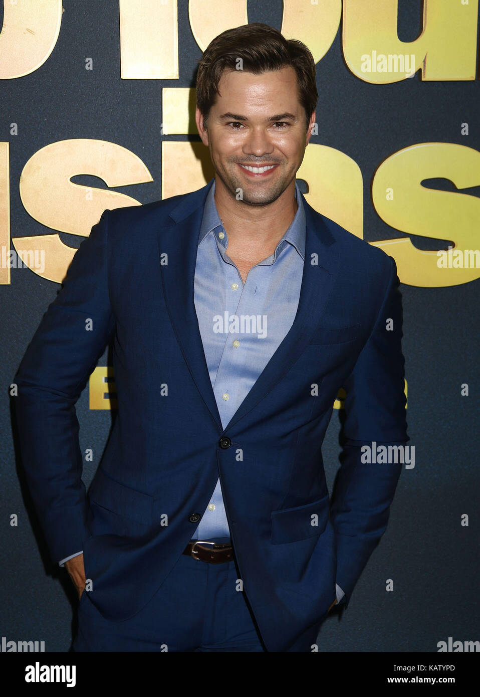 New York, New York, USA. 27th Sep, 2017. Actor ANDREW RANNELLS attends ...