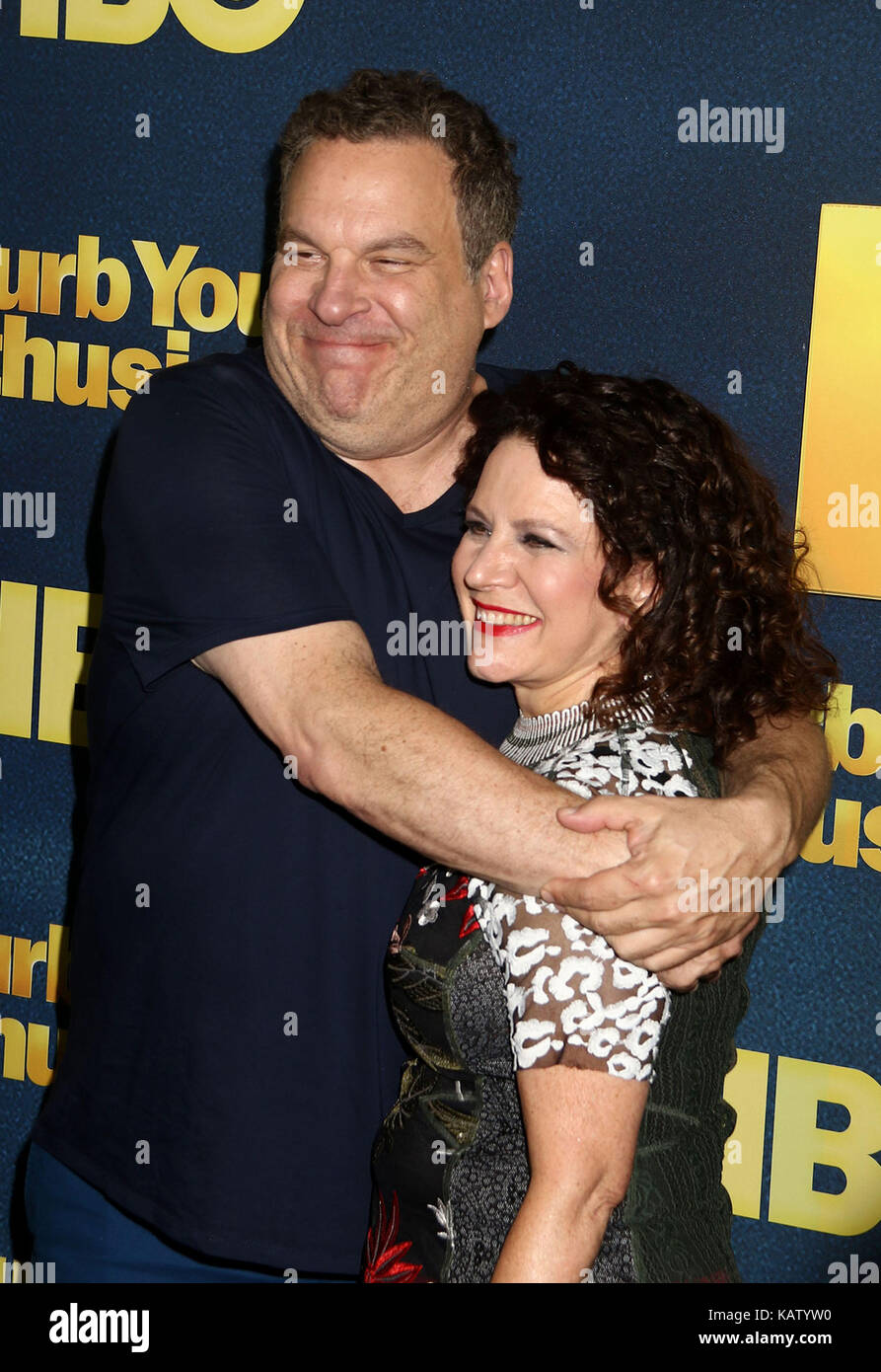 New York, New York, USA. 27th Sep, 2017. Actors JEFF GARLIN and SUSIE ...